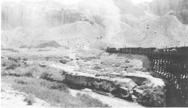 Tonopah and Tidewater Railroadas it crossed the Amargosa River about 8 ...